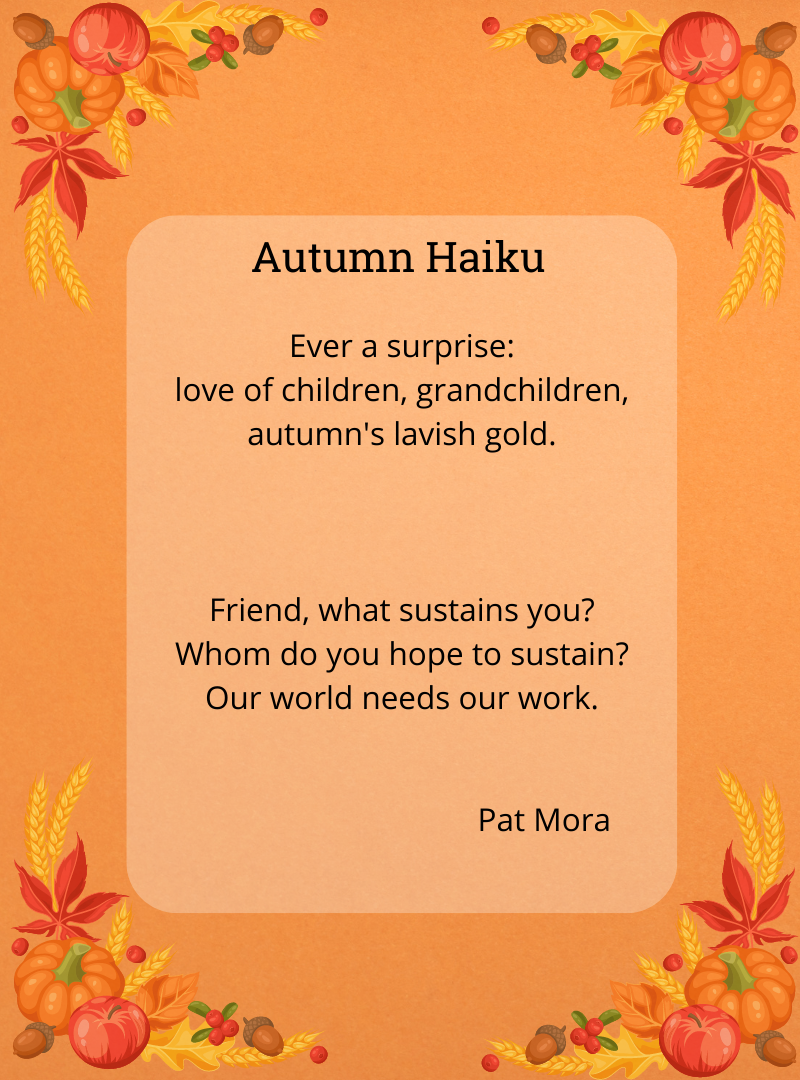 Autumn Haiku Pat Mora