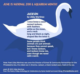 Celebrate Nature in June, National Zoo and Aquarium Month – Pat Mora